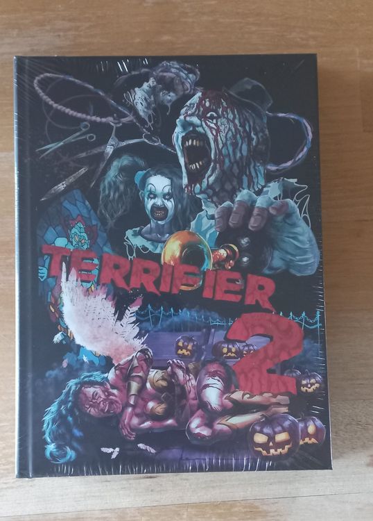Terrifier 2 Limited Mediabook/Cover E /4K UHD + Blu-ray/neu (Neu und ...