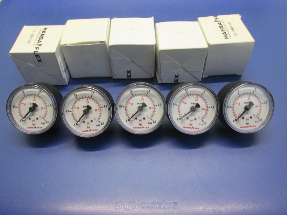 Manometer 2,5 bar von Hansaflex | Kaufen auf Ricardo