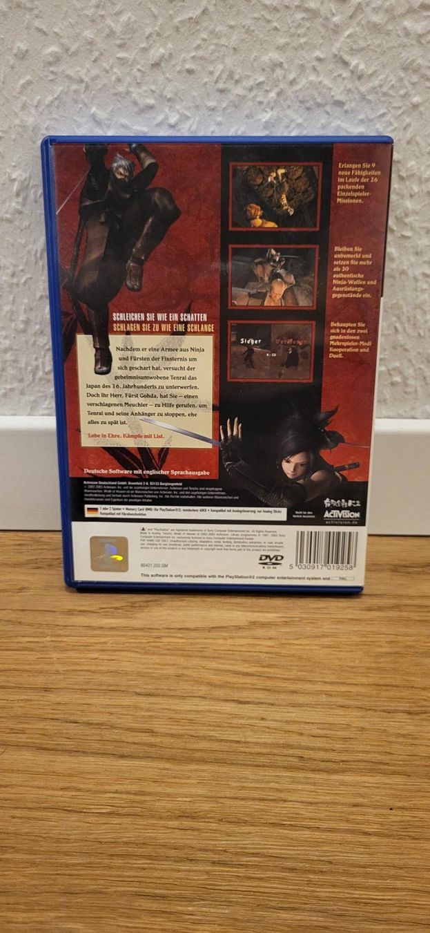 PS2 - Tenchu Wrath of Heaven (Gebraucht) in Münsingen für CHF 9.9 – nur ...