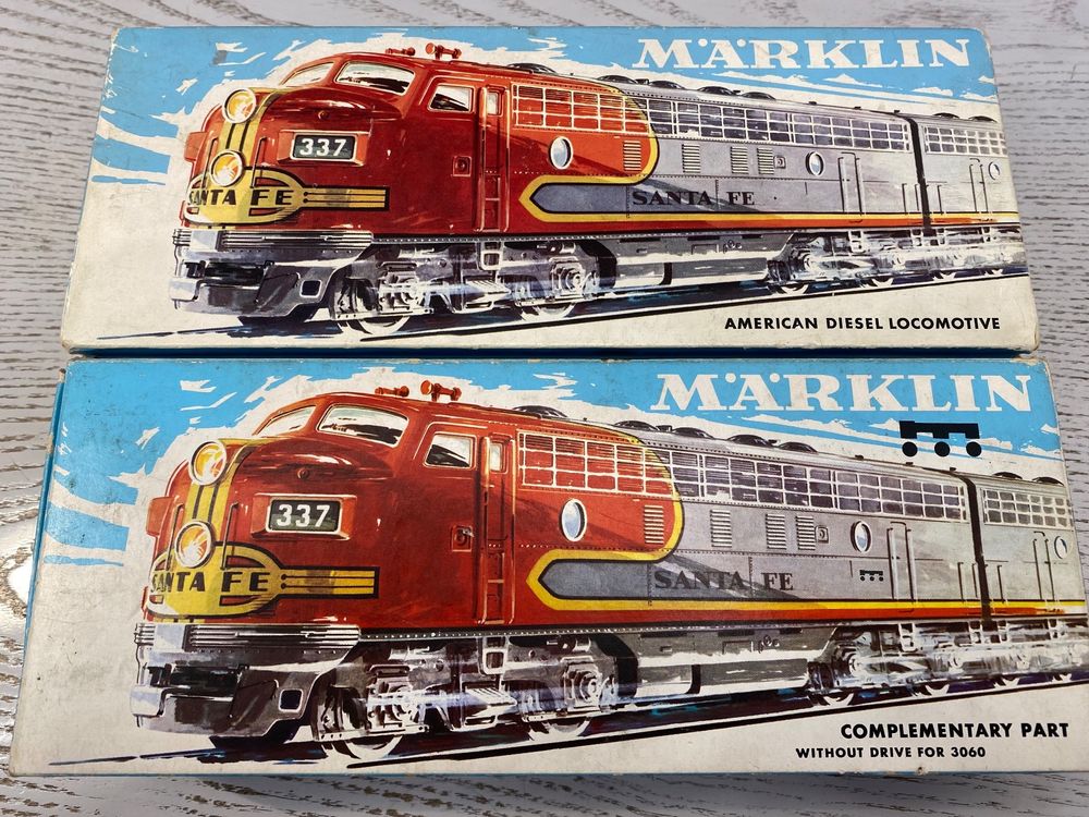 Märklin 3060 4060 USA Santa Fe EMD F7 | Kaufen auf Ricardo