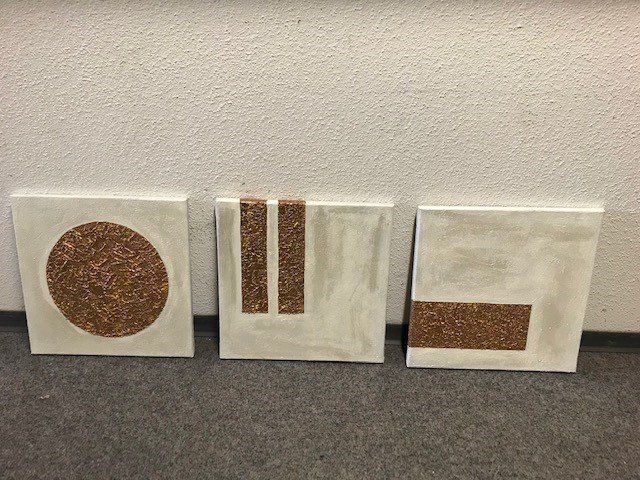 Triptychon ABSTRAKTE GEMÄLDE | Kaufen auf Ricardo