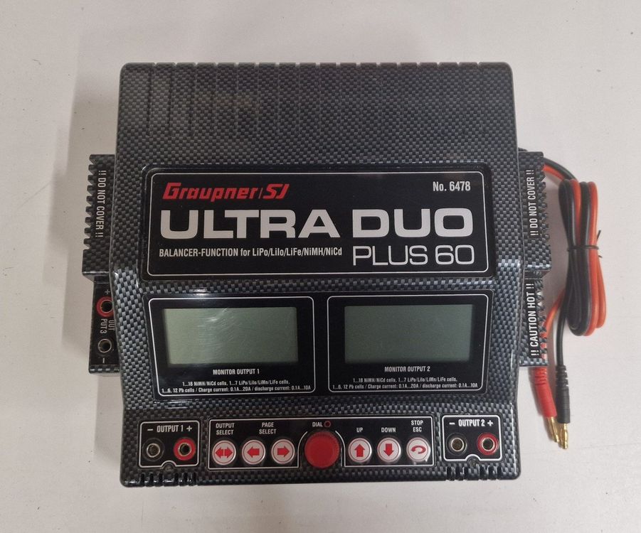 Ladegerät Graupner Ultra Duo Plus 60 (Gebraucht) in Schnottwil für CHF ...