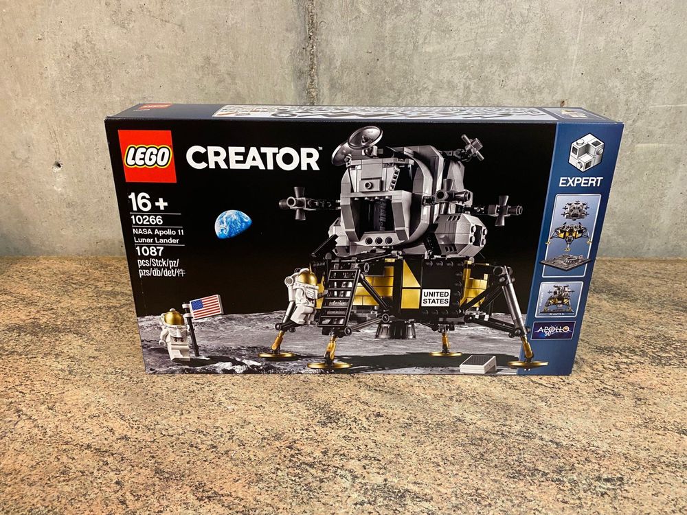 LEGO-10266-CREATOR EXPERT-NASA APOLLO 11 LUNAR LANDER | Kaufen auf Ricardo