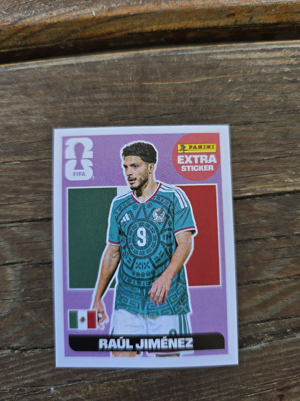 Panini Extra Sticker Raúl Jiménez - WM 2026 (Neu (gemäss Beschreibung ...
