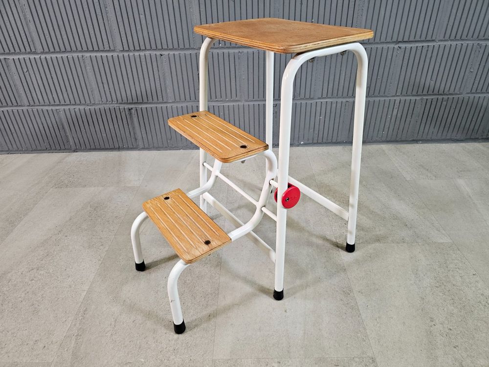 1980 Hailo Tritthocker Step-Stool, 3-Tritt Hocker (Gebraucht) in Nottwil für CHF 70 – mit ...