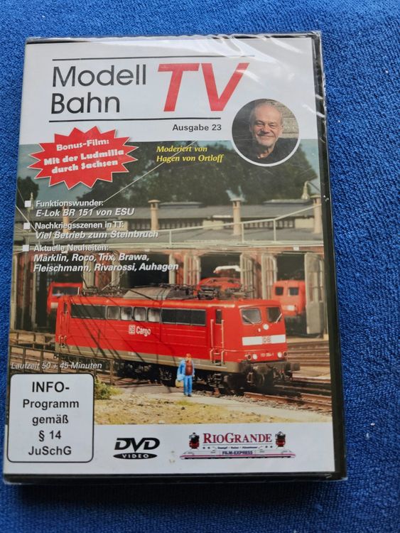 Modell Bahn TV vol-23/mit der ludmille durch sachsen/dvd (Neu und ...