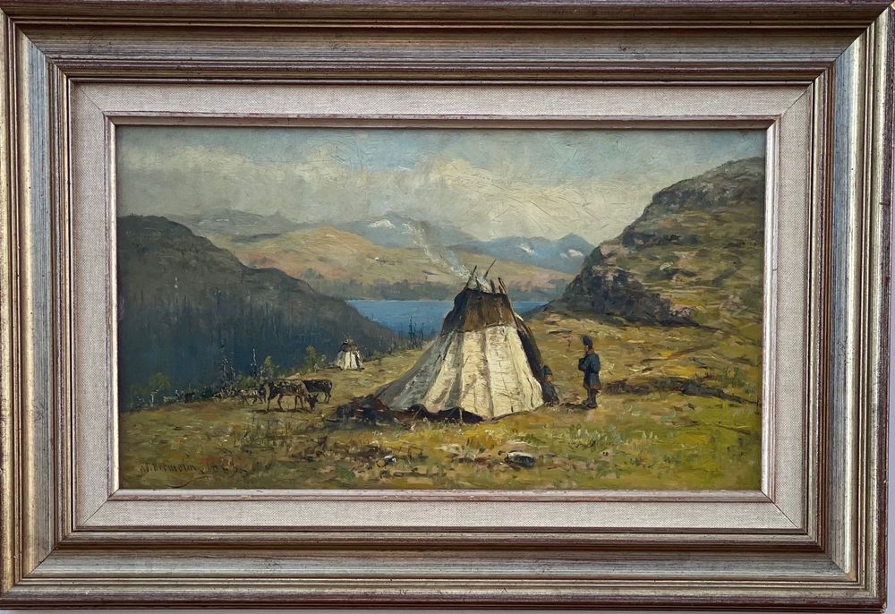 Olof HERMELIN (1827-1913)Gemälde (Gebraucht) in Root für CHF 400 – mit ...