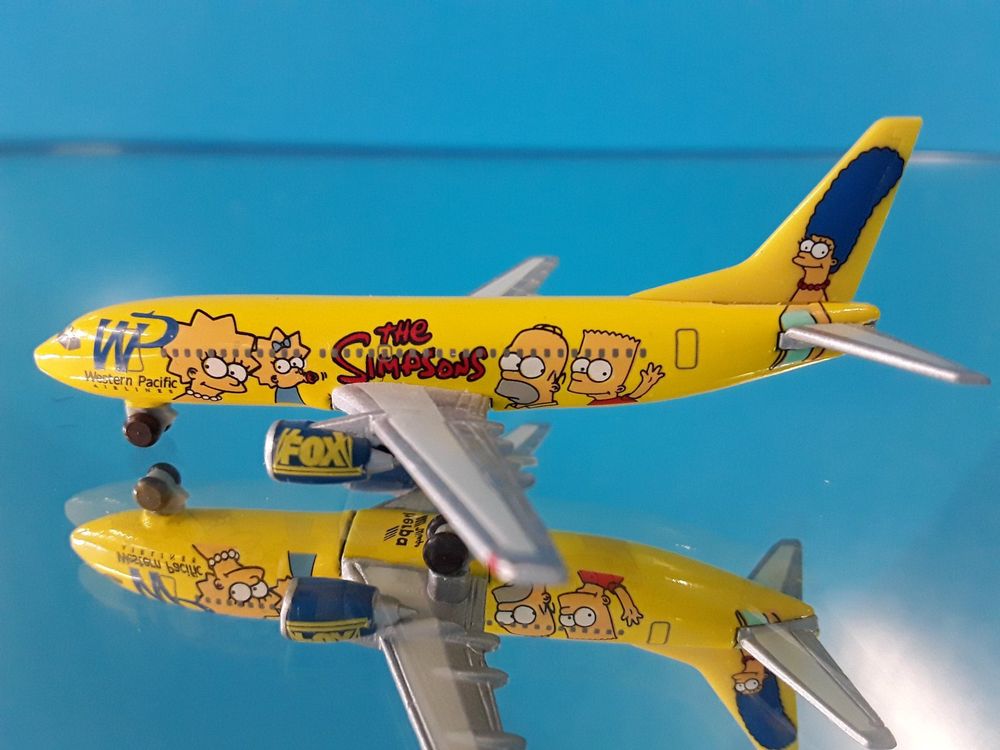 Boeing 737 _ the Simpsons _ 1:500 (Gebraucht) in Uerikon für CHF 17 ...