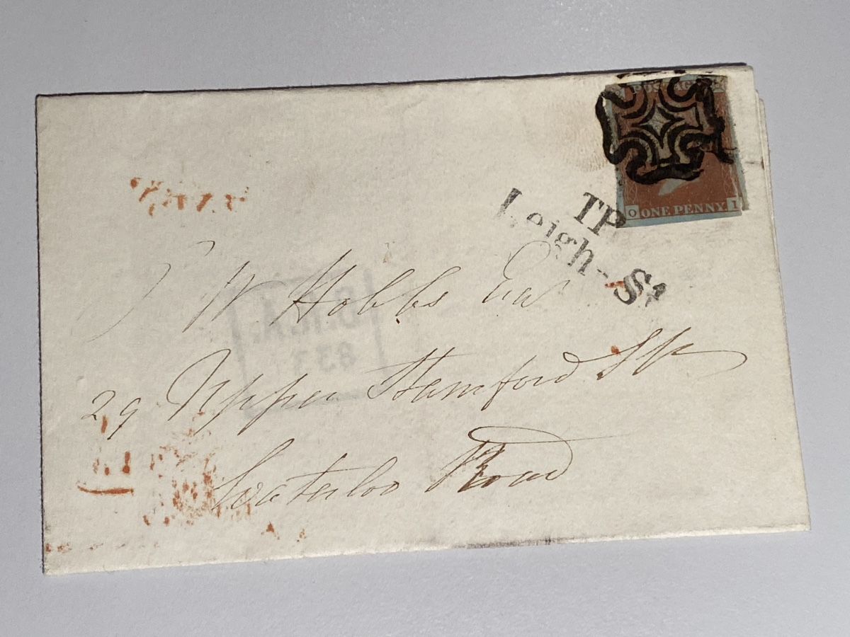 Grossbritannien 1841, One Penny 1d Red, Top erhalten & gest. (Gebraucht ...