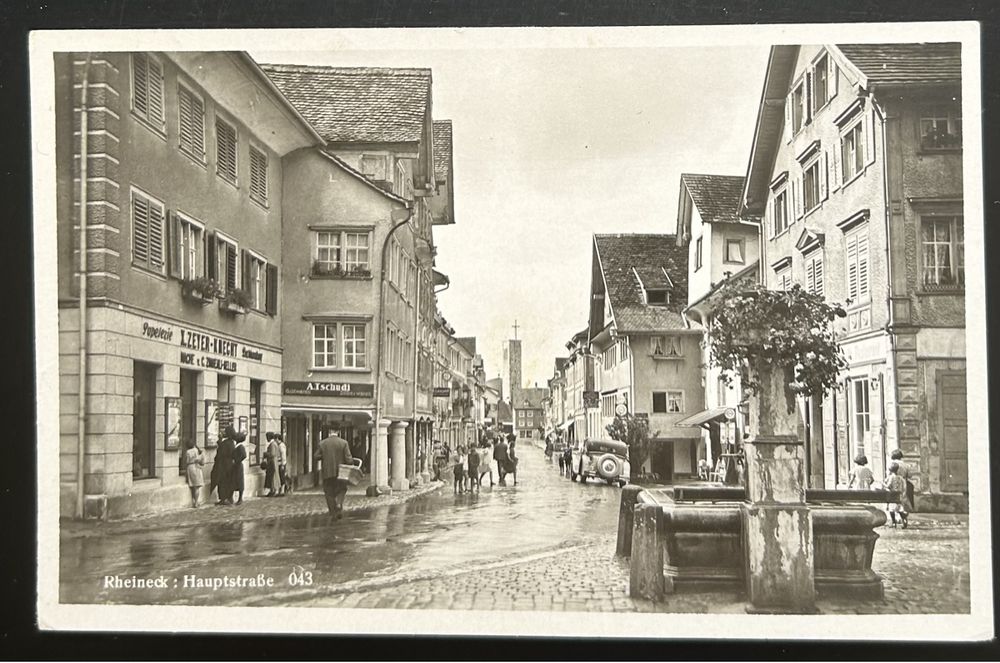 Fotokarte Rheineck Hauptstrasse | Kaufen auf Ricardo