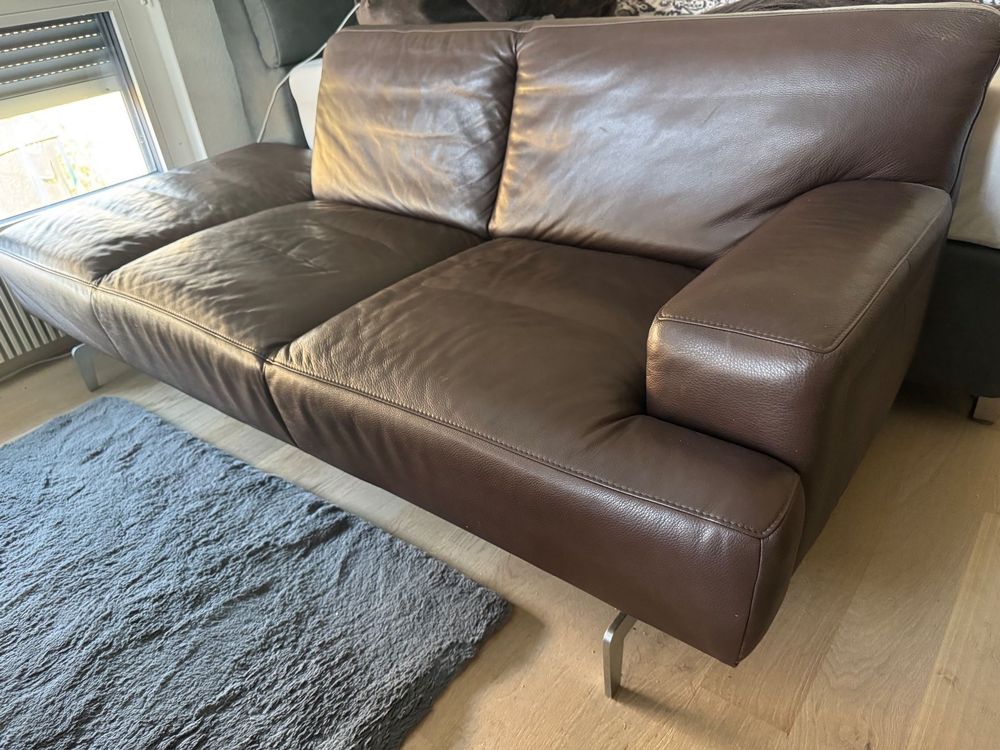 Echt Leder Couch (Gebraucht) in Unterägeri für CHF 284.1 – nur Abholung ...
