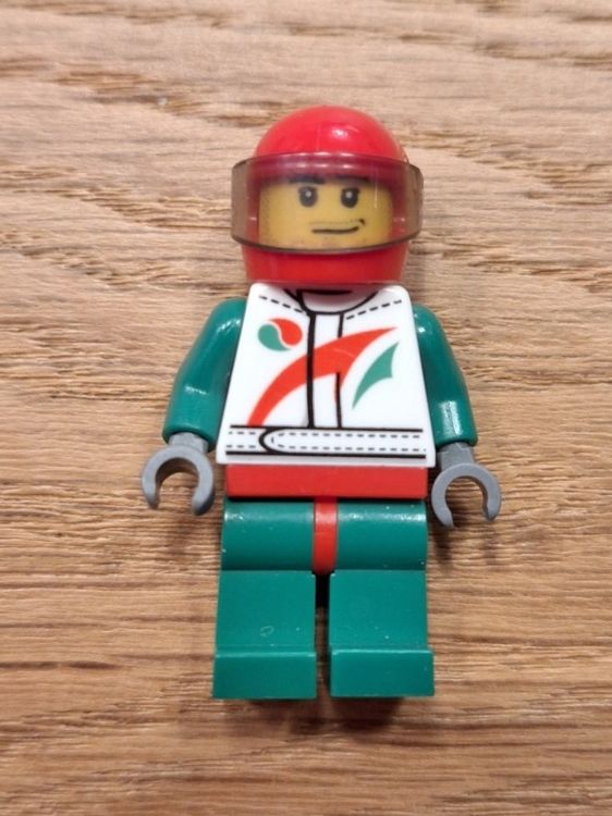 LEGO® CITY Minifigur Race Car Driver Octan | Kaufen auf Ricardo