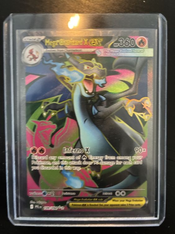 Mega charizard X EX - Full Art - Phantasmal Flames (Neu und ...