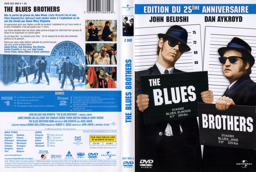 Double DVD - The Blues Brothers (1980) J.Belushi/D.Aykroyd | Kaufen auf Ricardo