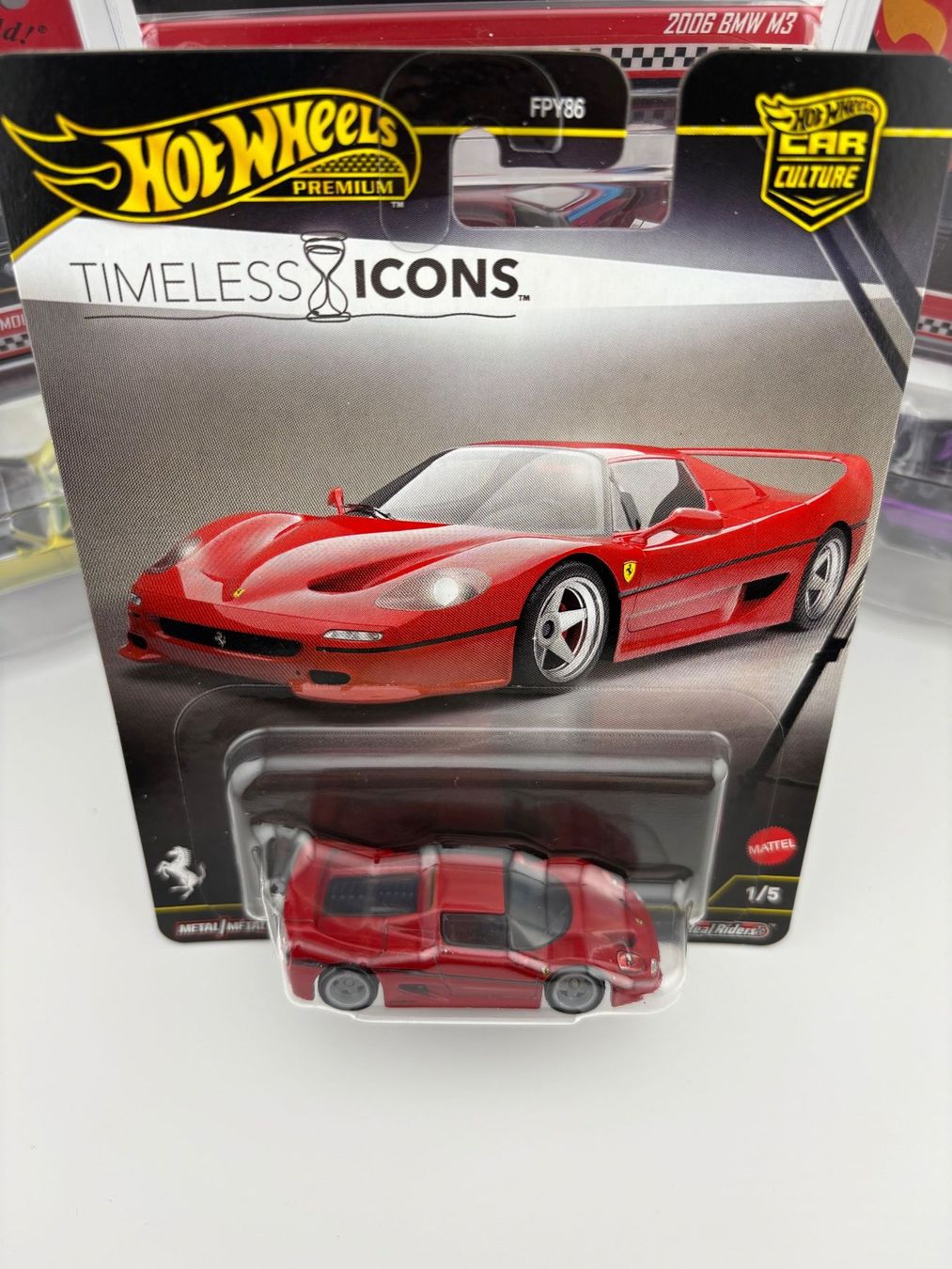 Hot Wheels Ferrari F50 Premium Timeless Icons - 2025 (Neu und ...