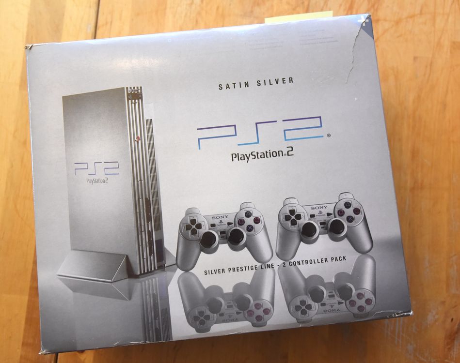 Playstation 2 Konsole Satin Silver (CIB) (Gebraucht) in Frenkendorf für ...