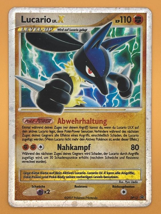 Lucario LV.X #DP12 Ultra Rare Pokémon Black Star Promo ab 1 (Neu ...