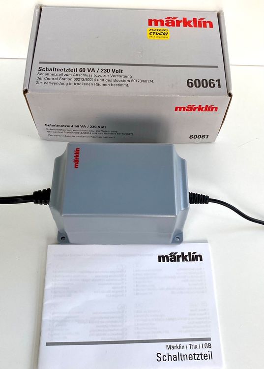 Märklin 60061 - Schaltnetzteil 60 VA, 230 V (Gebraucht) in Baden für ...