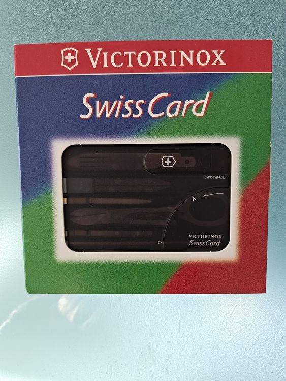 Victorinox SwissCard, schwarz - Top Zustand! Neu! (Neu und ...