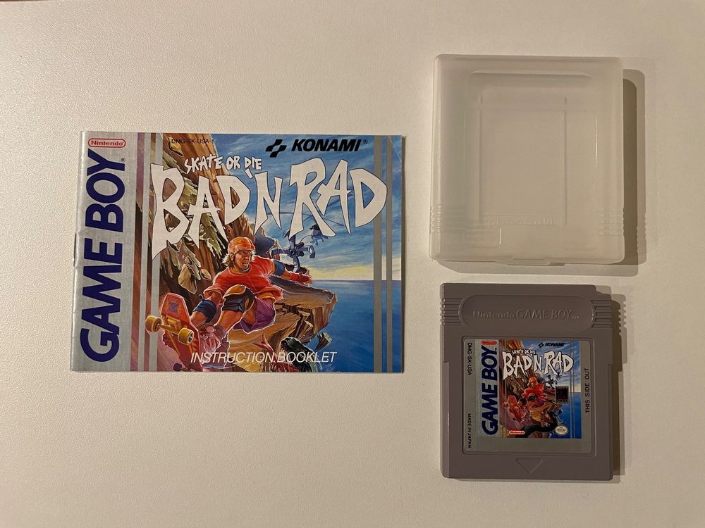 Skate or Die Bad n Rad Nintendo Game Boy mit Anleitung (Gebraucht) in ...