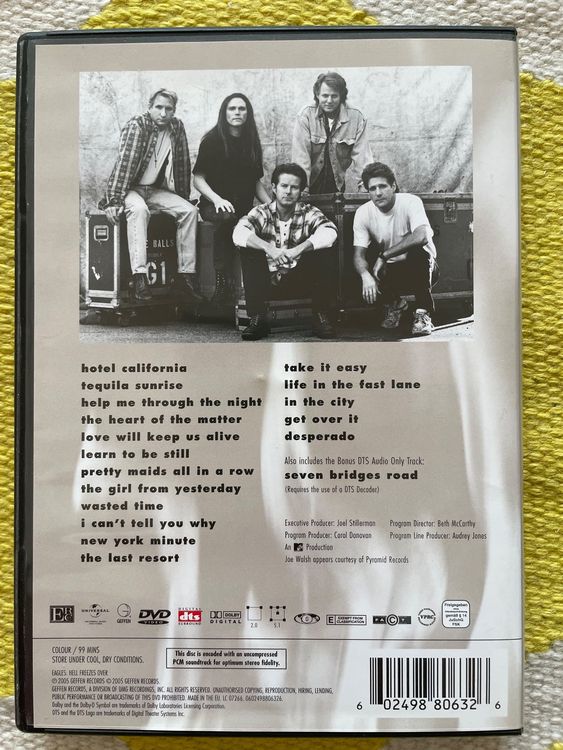 EAGLES-DVD HELL FREEZES OVER | Kaufen auf Ricardo EAGLES-DVD HELL FREEZES OVER | Kaufen auf Ricardo