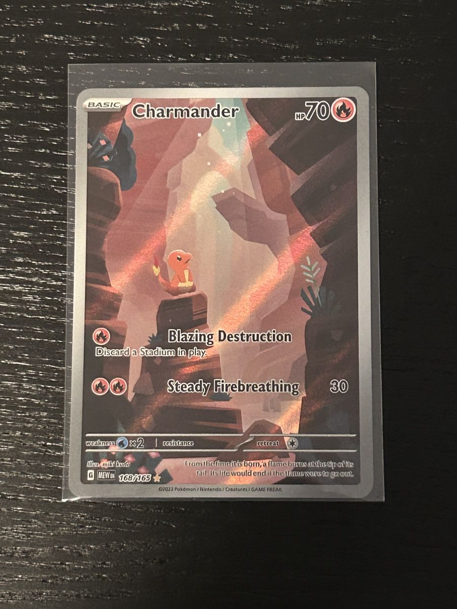 🔥 Charmander – 168/165 – Pokémon 151 (EN) 🔥 (Neu (gemäss Beschreibung ...