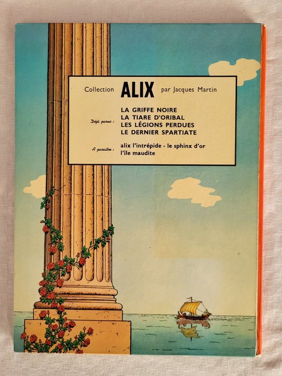 BD COLLECTION ALIX EO8 Le tombeau étrusque (1968, bien coté) (Gebraucht ...