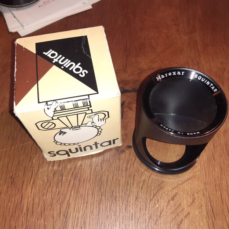 Marexar Squintar und diverse Linsen im Koffer | Kaufen auf Ricardo