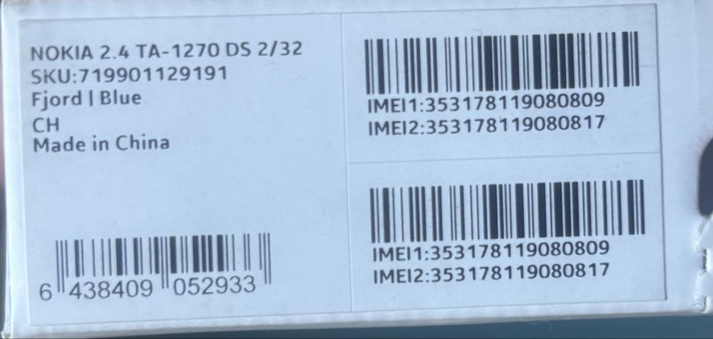 NOKIA 2.4 TA- 1270 DS 2/32 (Gebraucht) in wenslingen für CHF 20 – mit ...