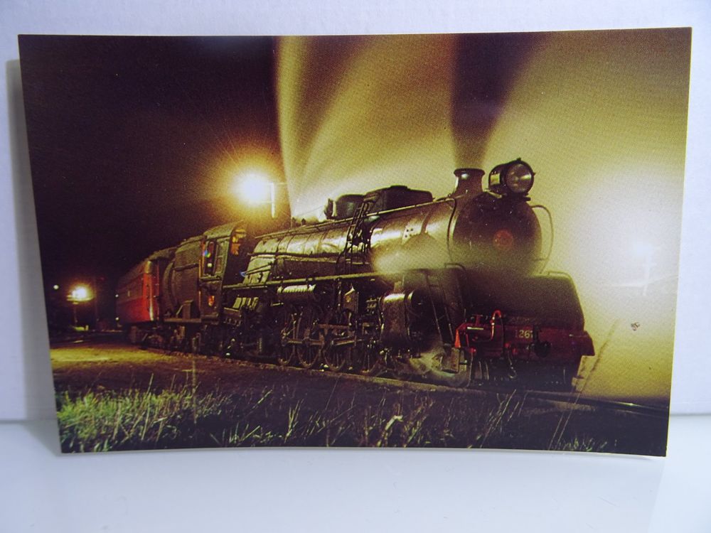 Postkarte New Zealand NZR The last steam train. Ja 1267 1971 (Gebraucht ...