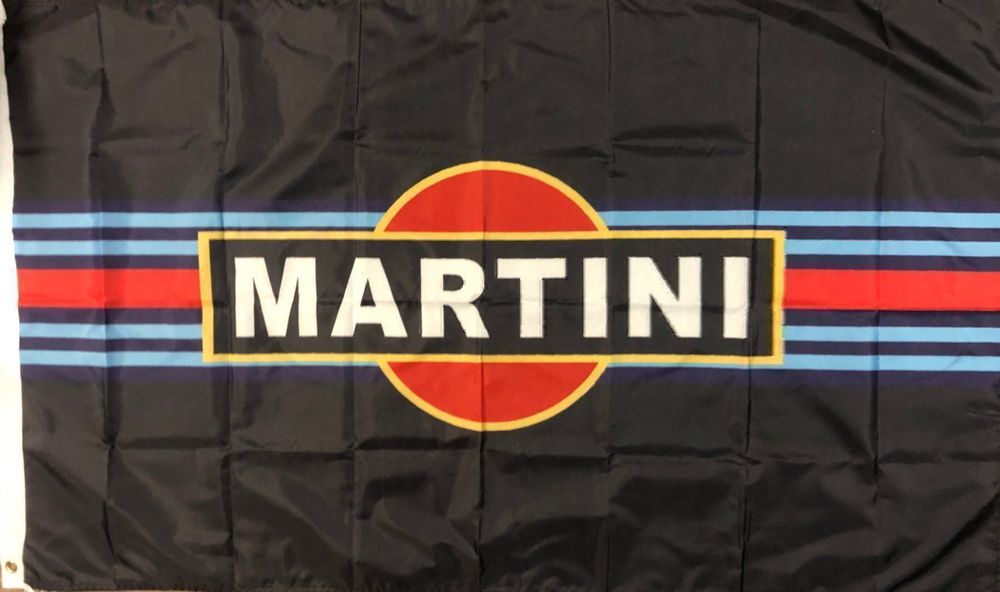 Martini Racing Fahne Flag Bianco Rosso Kult 80er Rennsport | Kaufen auf ...