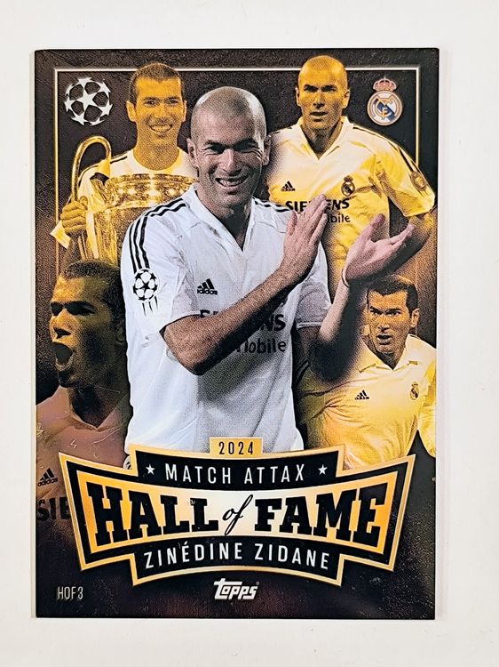 Match Attax 24/25 - Hall of Fame - Zinedine Zidane - HOF3 (Gebraucht) in Zürich für CHF 15 – mit ...