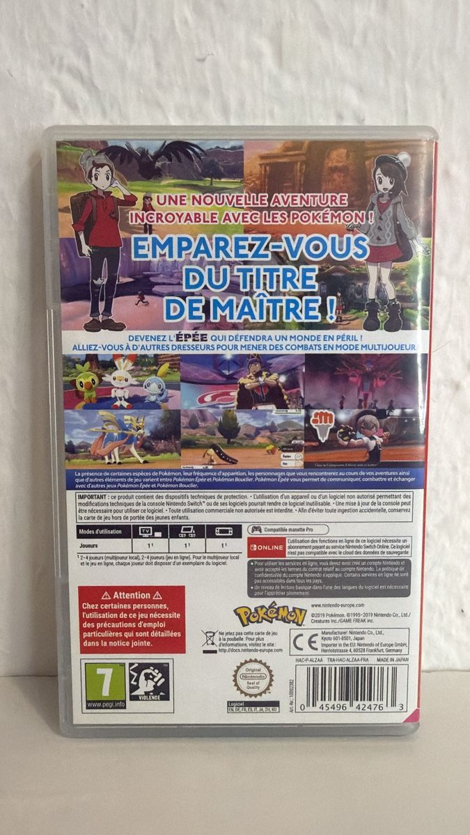 Pokemon Sword - Nintendo Switch Game - Great Condition! (Gebraucht) in ...