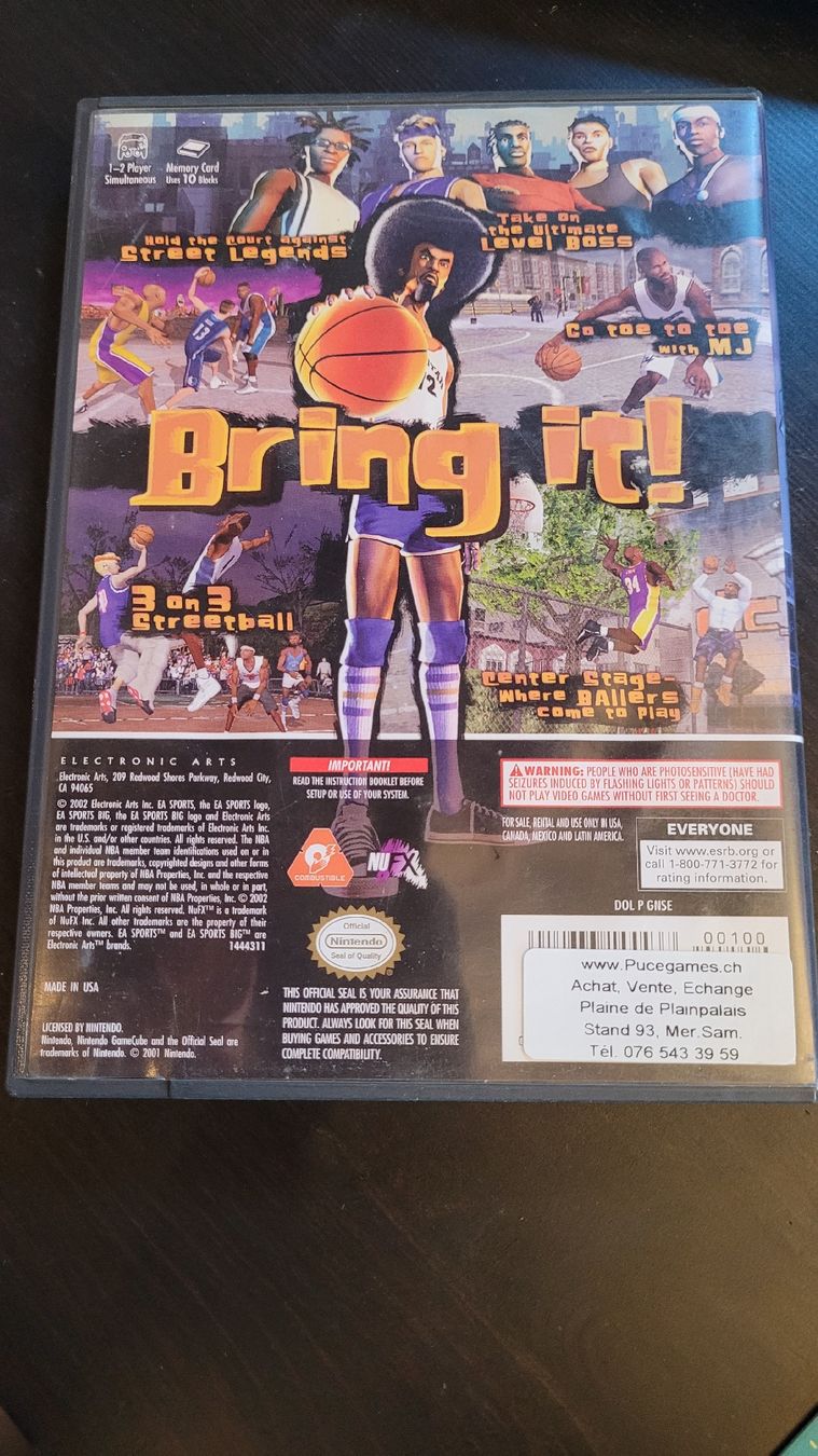NBA Street Nintendo Gamecube - Version USA (D'occasion) à Morges pour ...