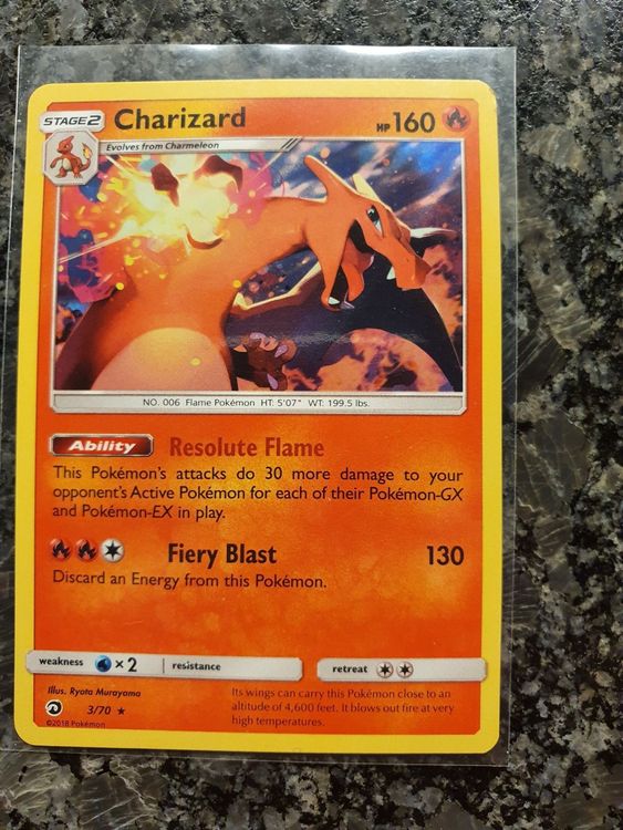 Charizard stage 2 Pokemon 2018 3 / 70 | Kaufen auf Ricardo