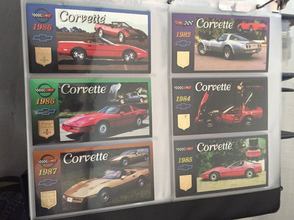 90 Corvette Trading Cards SET Komplett | Kaufen auf Ricardo