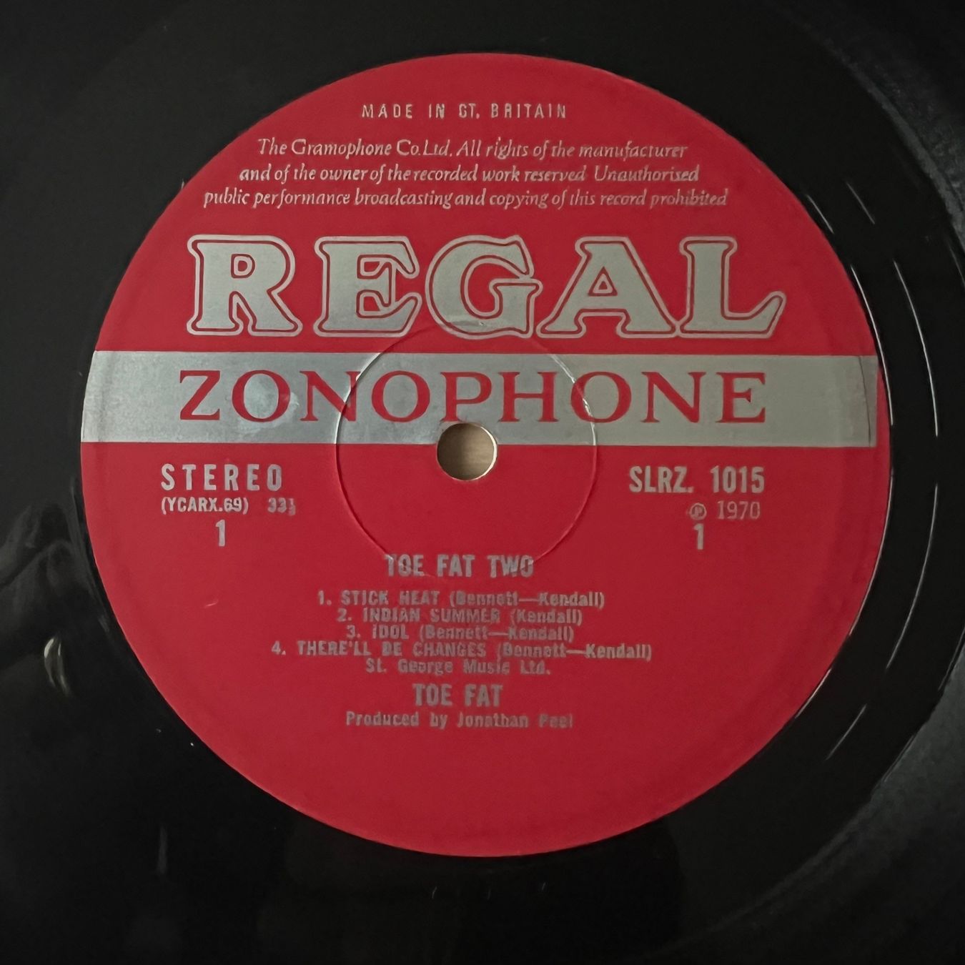 Toe Fat - Two / 1. UK-Press. 1970 - Very nice Copy (Gebraucht) in Gais ...