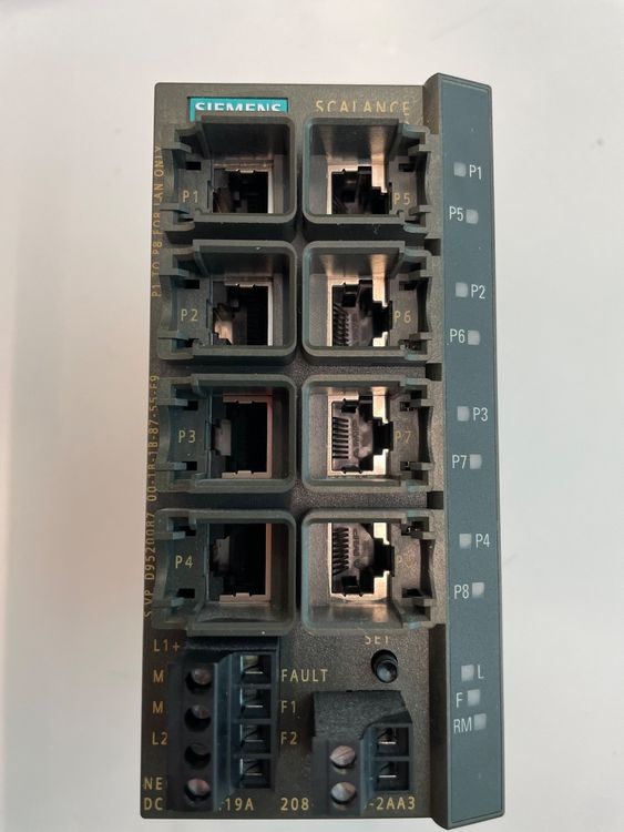 Siemens Net Scalance X208 | Kaufen auf Ricardo