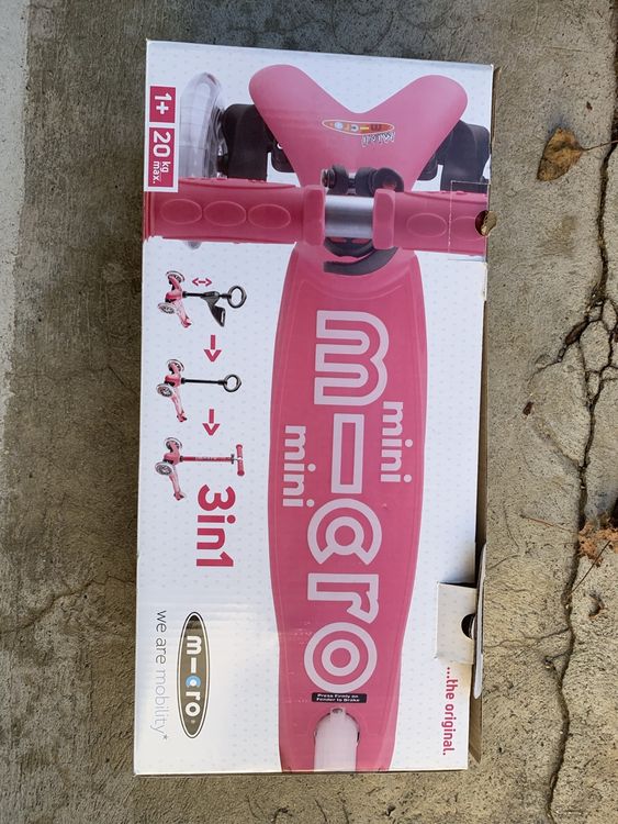 Micro Mini Deluxe Scooter 3in1 Pink OVP | Kaufen auf Ricardo