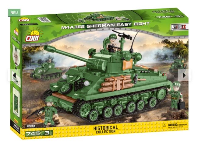 Cobi Historical Collection 2533 M4A3E8 Sherman Easy 8 | Kaufen auf Ricardo