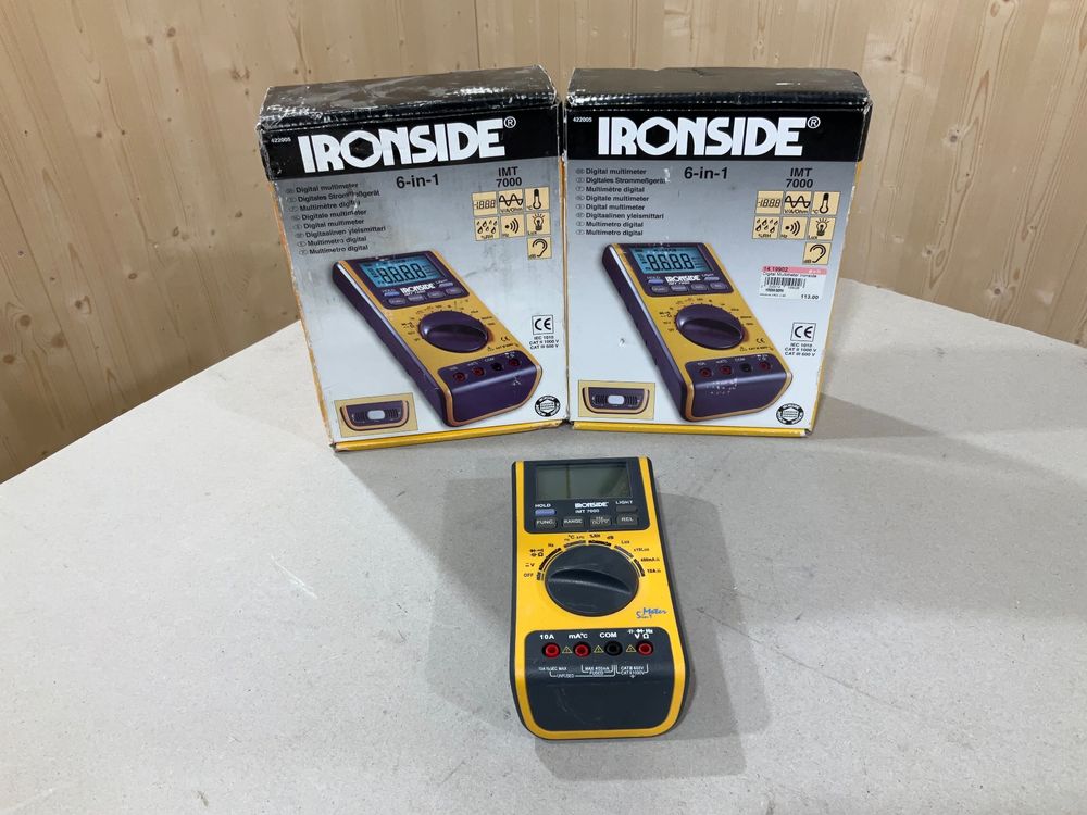 023 3x Ironside Multimeter IMT 700 aus Werkzeugliquidation (Gebraucht) in Derendingen für CHF 40 ...