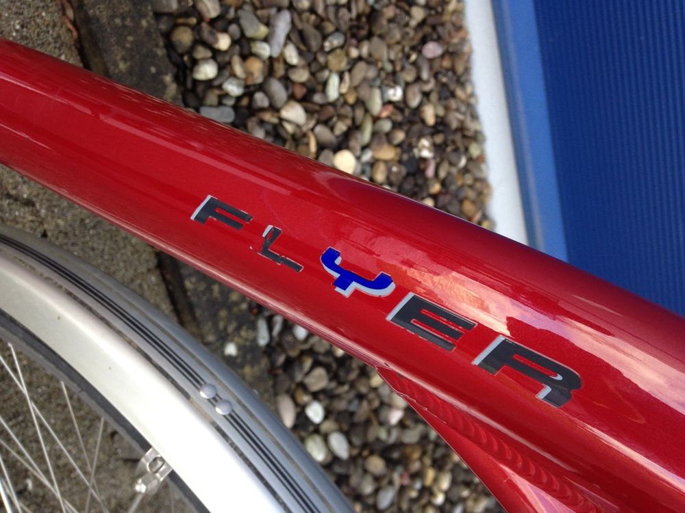 Flyer Deluxe E-Bike, 36V wie neu Grösse S, 25 km/h dunkelrot (Gebraucht) in für CHF 1100 – nur ...