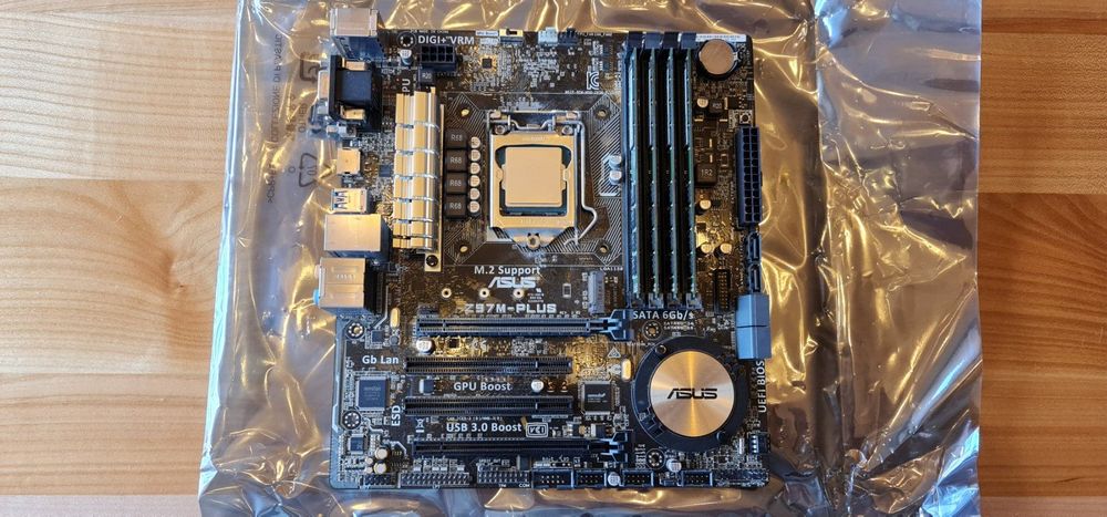 ASUS Z97-PLUS, i7 sr147 3.5GHz (Gebraucht) in Meiringen für CHF 52 ...