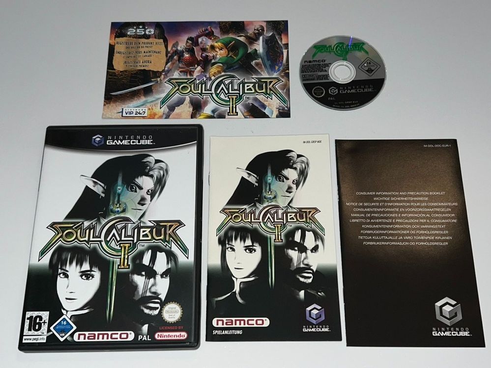Nintendo GameCube Spiel - Soul Calibur II / Soul Calibur 2 (Gebraucht ...