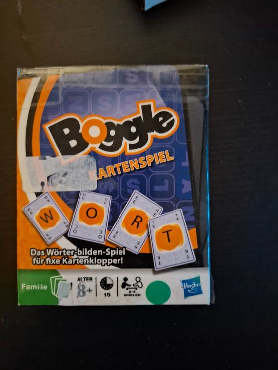 Boggle Kartenspiel, Das Wörter-bilden-Spiel, Original! (Gebraucht) in ...