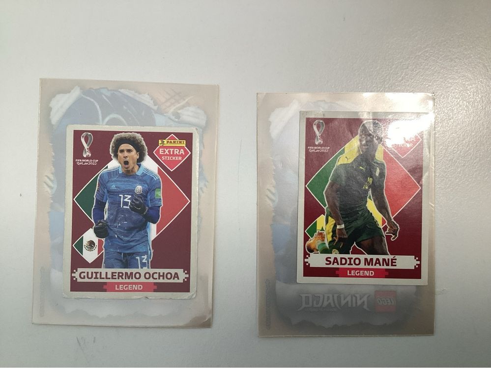 Sadio Mané und Guillermo Ochoa Wm 2022 Extra Sticker Legend (Gebraucht) in Frauenfeld für CHF 8 ...