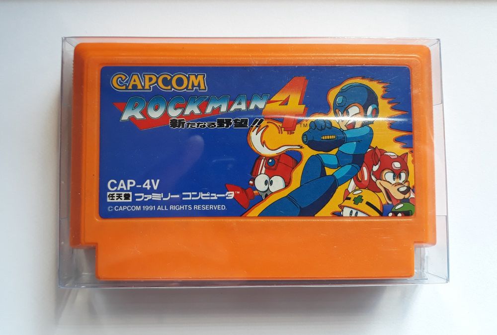 Rockman 4 ( Mega Man 4 / Mega Man IV ) ☠️ Famicom FC JPN (Gebraucht) in ...