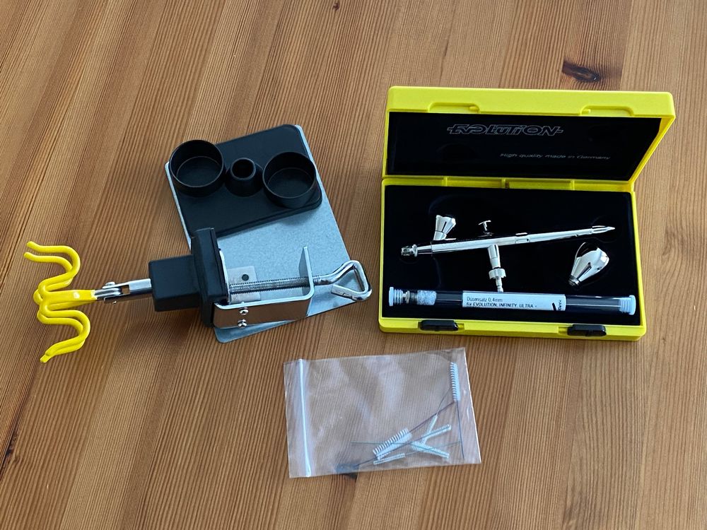 Airbrush Evolution Silverline Two in One / Neuwertig | Kaufen auf Ricardo