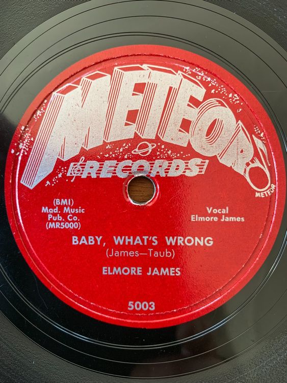 Elmore James "Baby, What's Wrong" / Very rare Meteor record | Kaufen ...
