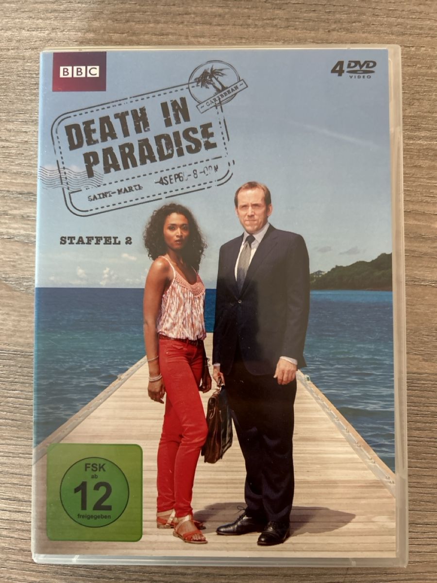 Death in Paradise - Komplette zweite Staffel - 4 DVDs (Gebraucht) in ...